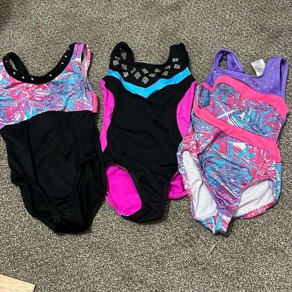 Danskin Now | Other | 3 Pc Gymnastiv Kids Wear | Poshmark